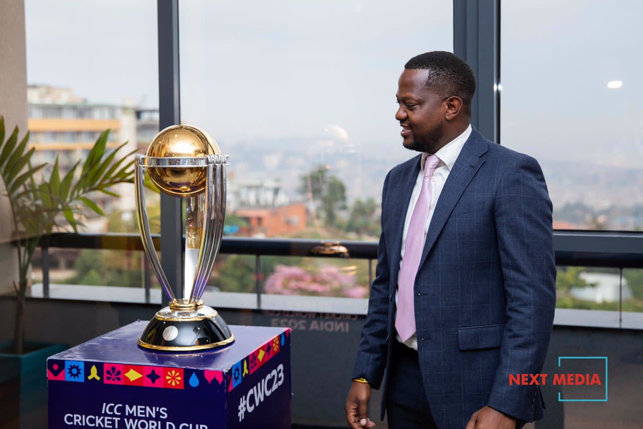 ICC World Cup Trophy Makes a Glorious Stop at Next Media Park - NBS Sport